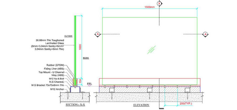 Glass Balustrade - Application Of Laminated Glass | WFM Media
