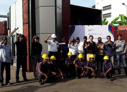 Facade Perspective for Omkar 1973 - The Tallest Building in Mumbai