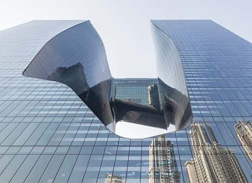 Opus - A Beautiful Glass Building in the Middle of the City - WFM Media