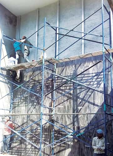 Ventilated Stone Cladding System for Sustainable Building Facades