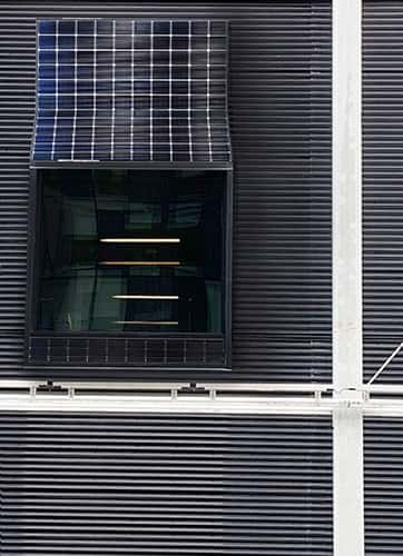 Use of solar thermal window in improving building performance
