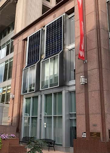 Use of solar thermal window in improving building performance